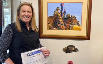 Robyn Wins Anzac Art Prize - southburnett.com.au
